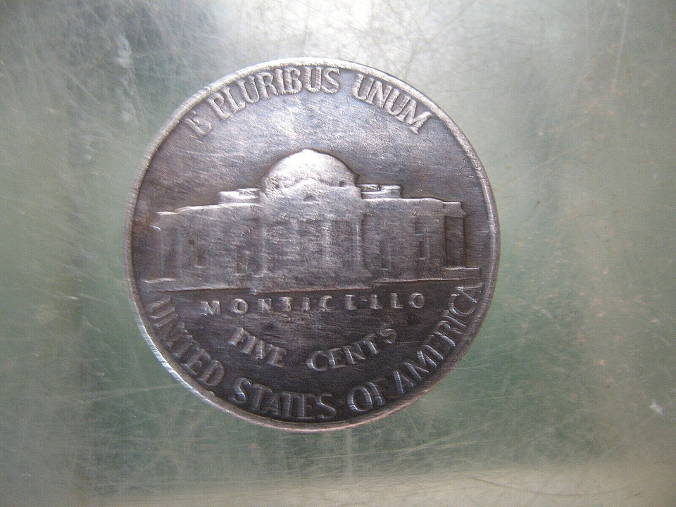 US NICKEL COIN JEFFERSON MONTICELLO 1952 CIRCULATED w/ NO MINT MARK | eBay