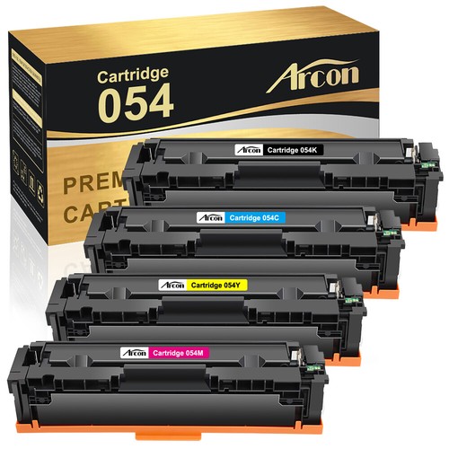 4 Pack New 054 For Canon Toner Cartridge 054 Color imageCLASS MF642Cdw ...