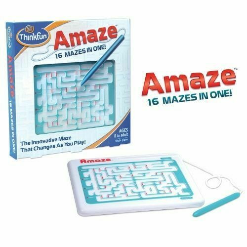 ThinkFun Amaze Brain Teaser Game 16 Mazes in 1 for sale online | eBay