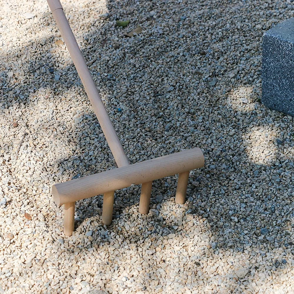 Rake And Zen Sand
