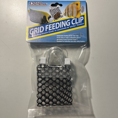 Ocean Nutrition Feeding Frenzy Grid Feeding Clip Grazing Tropical Fish ...