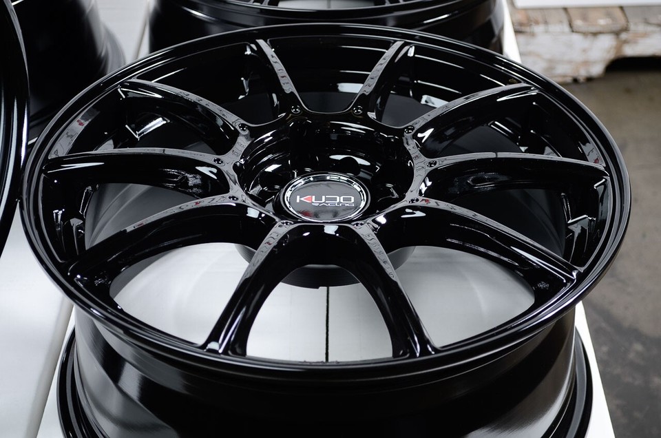 Kudo Racing Flow Formed Lightweight 10.8 LBS Wheels Rims 15x7 5x100 ...