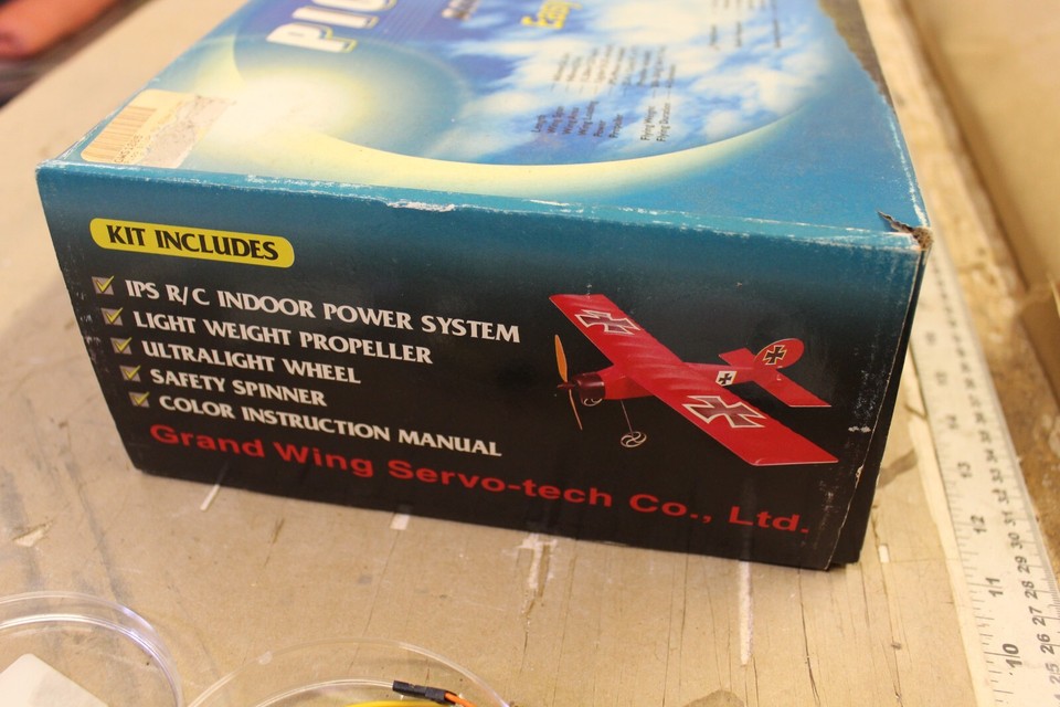 GWS, "Pico-Stick-F" R/C Airplane Kit, 37" Lots of Extra's | eBay