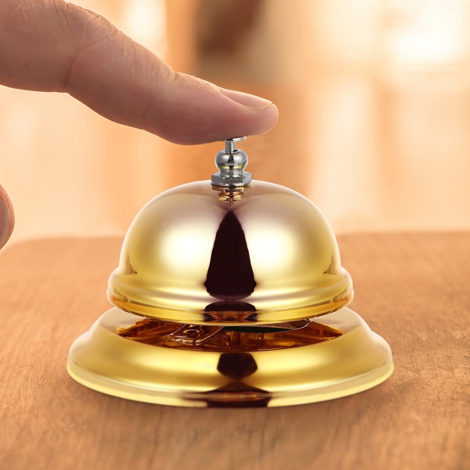 Call Bell Small Service Bell Dinner Desk Bell Game Prop Bell for ...