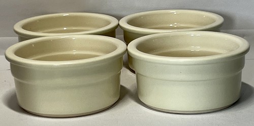 Set of 4 Cermer Ceramic Ramekins 3-1/2”W x 1-5/8”T in Excellent Used ...