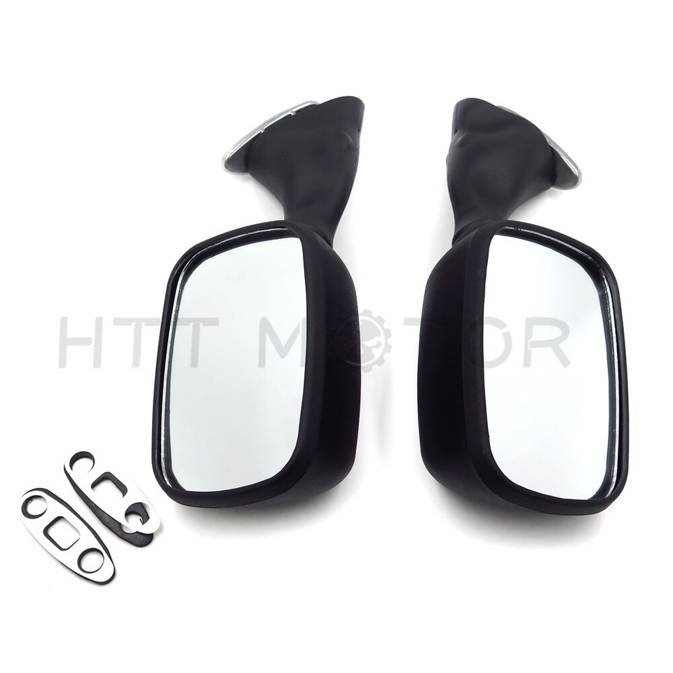Black Side Rear View Mirrors For SUZUKI GSX1300R HAYABUSA 2020 GSXR1000 ...