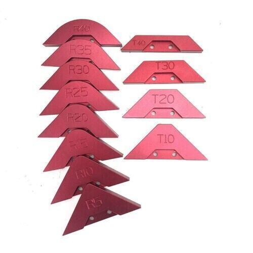 Router Table Corner Jig Radius Chamfer Profile Template for Woodworking ...