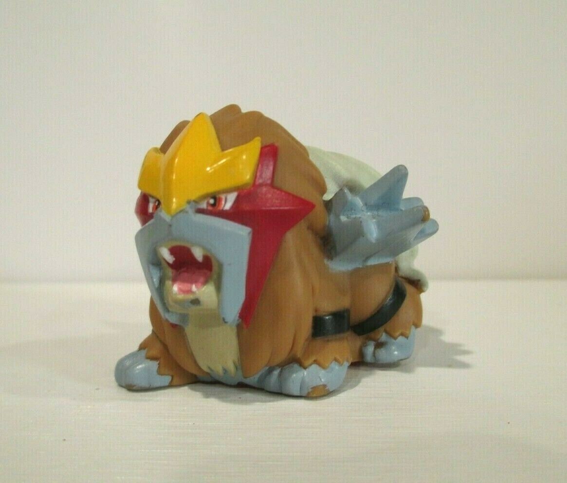 B. 2007 Authentic Pokemon Entei Figure Gotta Catch Them All Nintendo ...