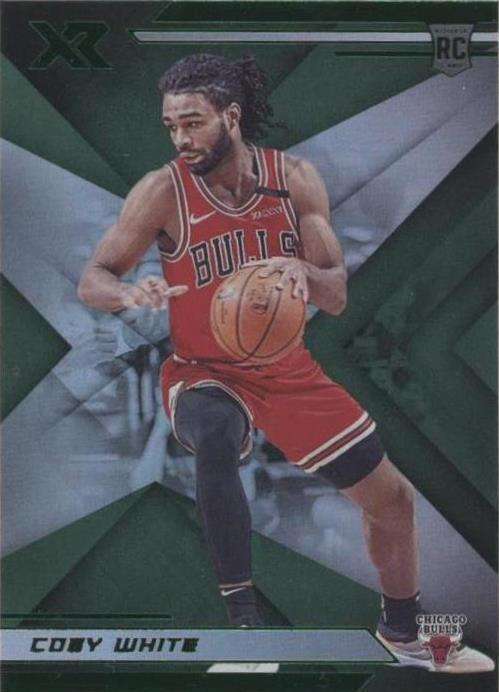 2019-20 Panini Chronicles - Xr Coby White #281 Green (RC) for sale ...