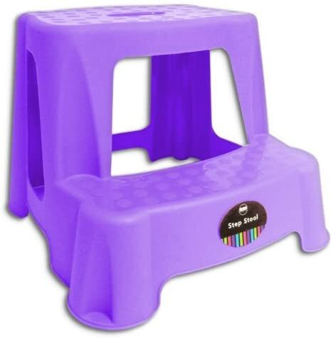 Plastic Step Up Stool Children Kids Toilet Potty Training Disability ...