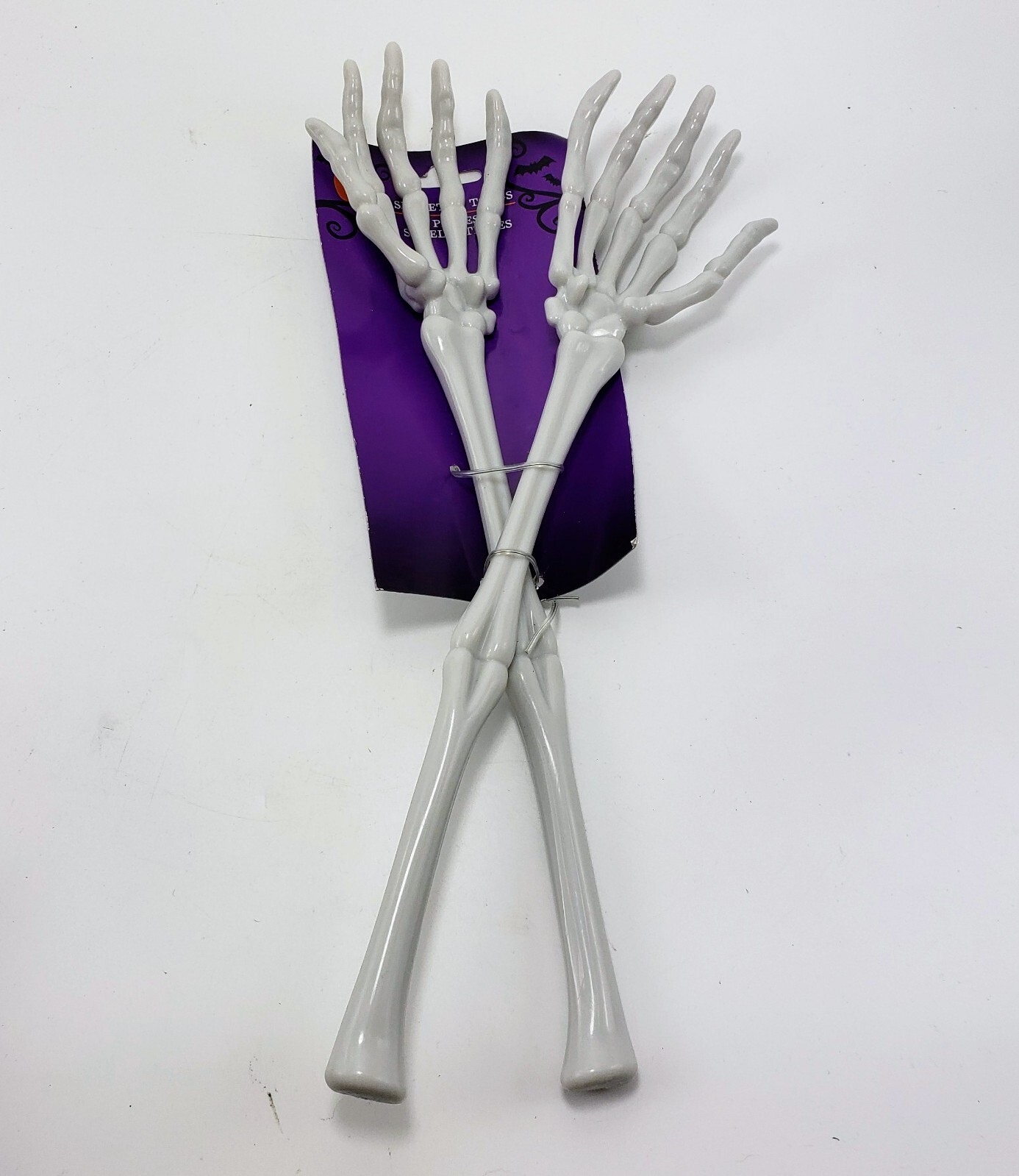 New Halloween Skeleton Hand Tongs Serving Utensils Tableware Party ...