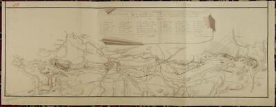 Austria 7 Years War Silesia 1760 Siebenjaehriger Krieg Manuscript Map ...