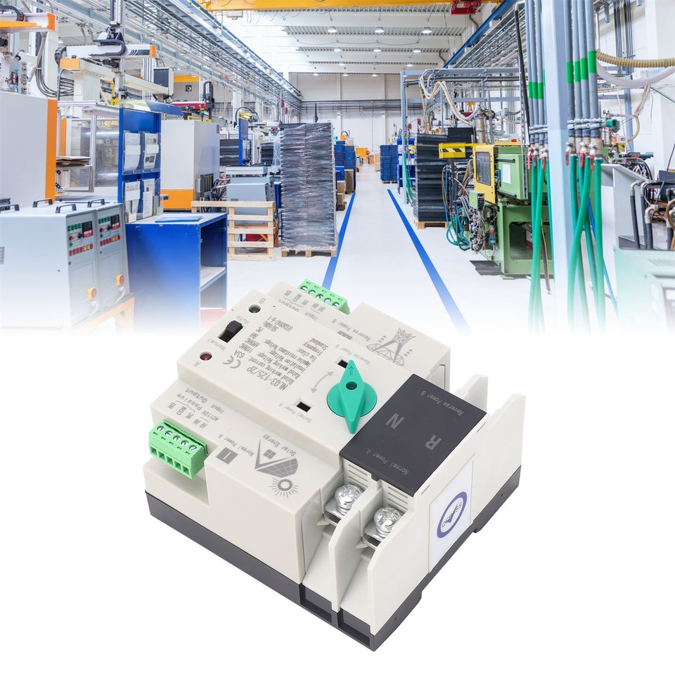 Dual Power Automatic Transfer Switch PV Inverter Type Millisecond ...