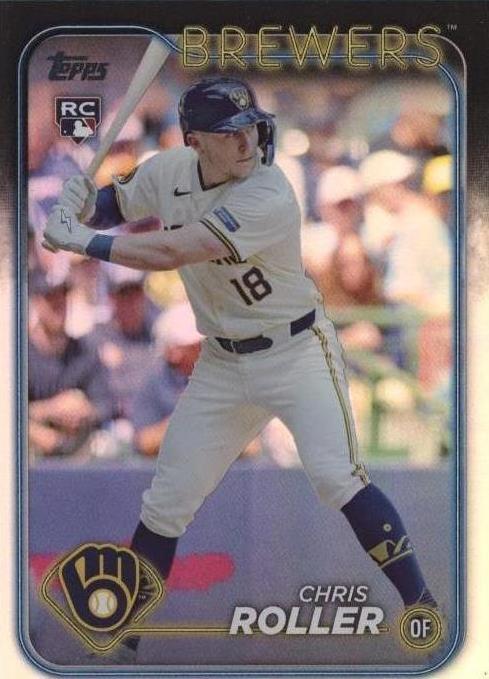 2024 Topps Update Series - Chris Roller #US242 Rainbow Foil (RC) for ...