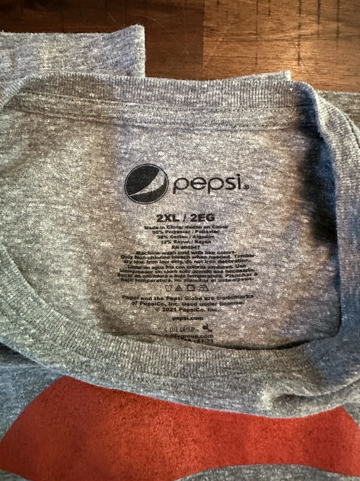 New Pepsi Classic Logo Throwback Men's T-Shirt - Gem