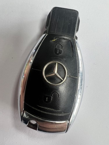GENUINE MERCEDES 2 BUTTON REMOTE SMART KEY FOB TESTED E S R CLASS ETC ...