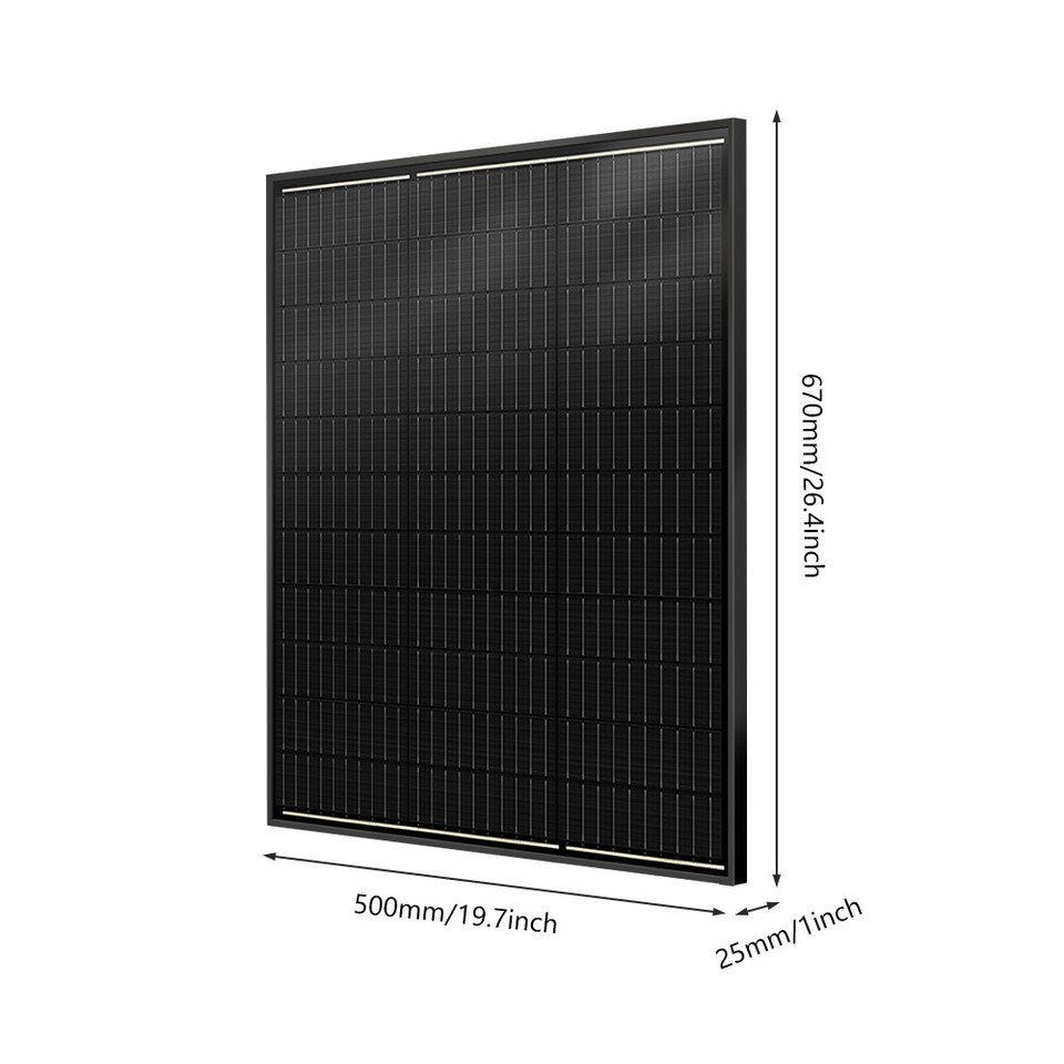 480W Watt 12v Monocrystalline Solar Panel RV Camping Home Off Grid ...
