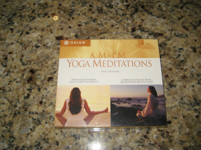 AM/PM Yoga Meditations by Gael Chiarella (CD, 2001, 2 Discs, Relaxation ...