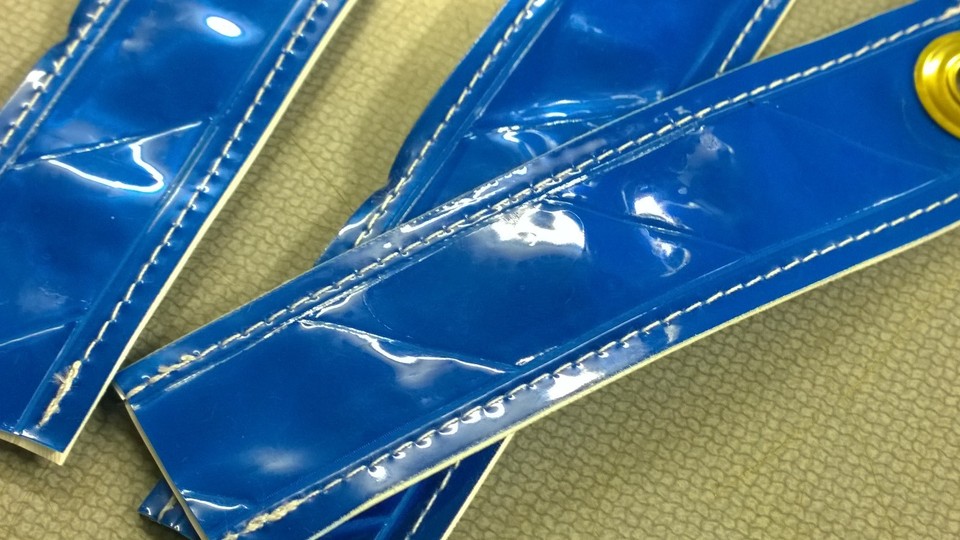 25 x CAB High Visibility Safety 6" Reflective Streamers Blue NEW | eBay