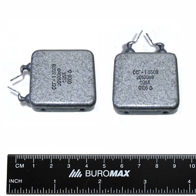 4pcs Silver Mica Capacitor ~ 0.02uF .02uF 350V 0.5% SSG-1 Audio Amp ...