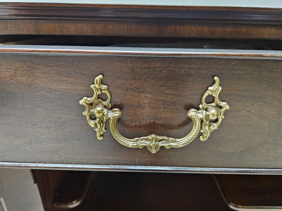 Henredon Rittenhouse Square Chippendale Server Sideboard Mahogany Bar ...
