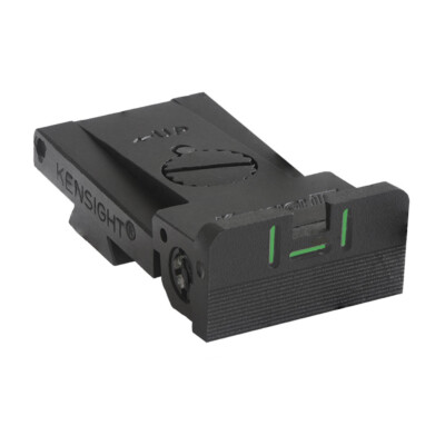 Kensight Target 1911 Sights "3 Tritium Bar" Night Sights with Rounded ...