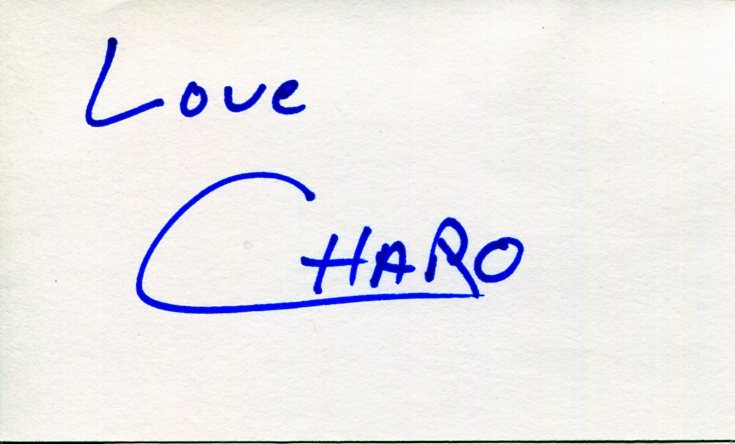 Charo Sexy Cuchi Cuchi Chico and the Man Flamenco Guitarist Signed ...