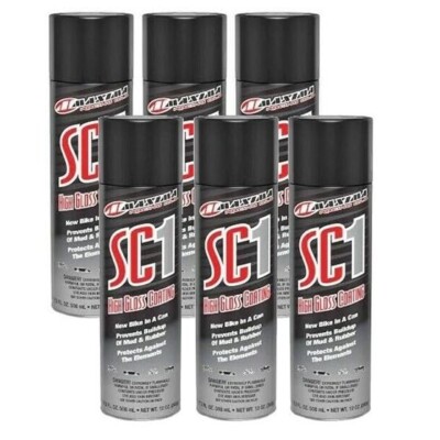 Six 12oz Cans Maxima Racing Oils SC1 High Gloss Coating | eBay