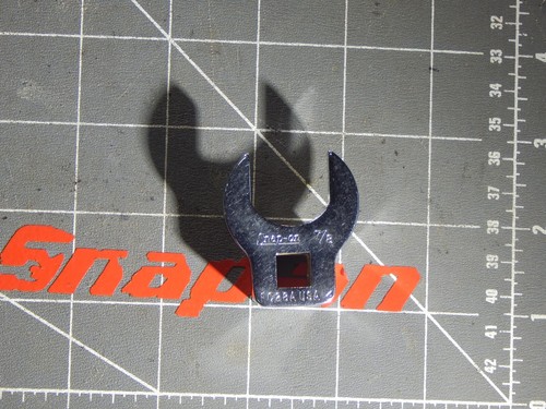 Snap On 3/8" Drive Open End Crowfoot Wrench 7/8" FC28A FC28 Dr Crow ...