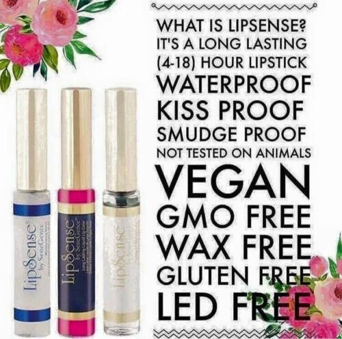 SAMON LIPSENSE WATERPROOF SeneGence Long Lasting Liquid Lip Color ...