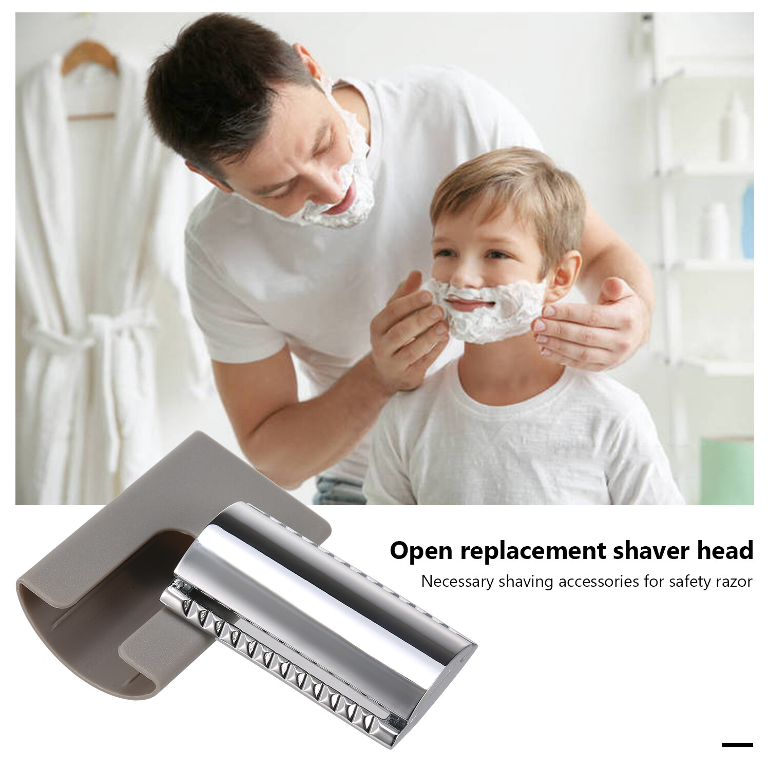 Head Double Shaving Safety Open Comb Head Men Shaving Tool I5A7 | eBay