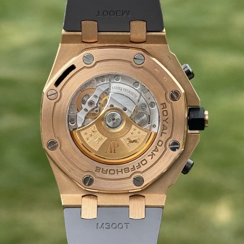 Audemars Piguet Royal Oak Offshore Half Brick Rhodium Grey Dial 42mm ...