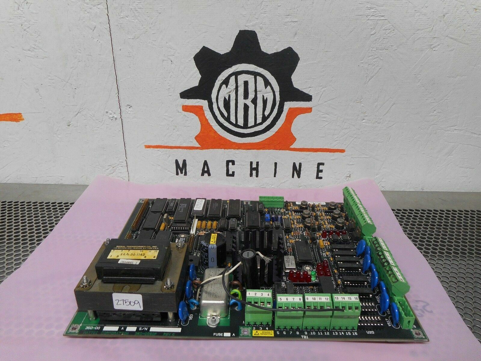 Mattec 350-0060F Rev C 350-0082A Circuit Board 14A-56-1142 Transformer ...