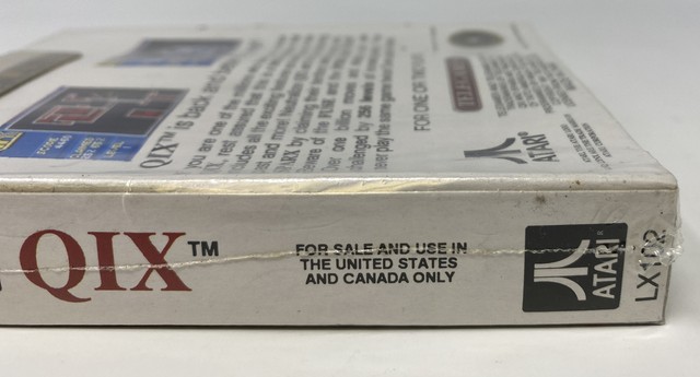Atari Lynx game - Qix/Quix & BOXED for sale online | eBay