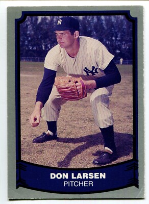 1988 Pacific Legends Baseball Card DON LARSEN #42 Yankees | eBay