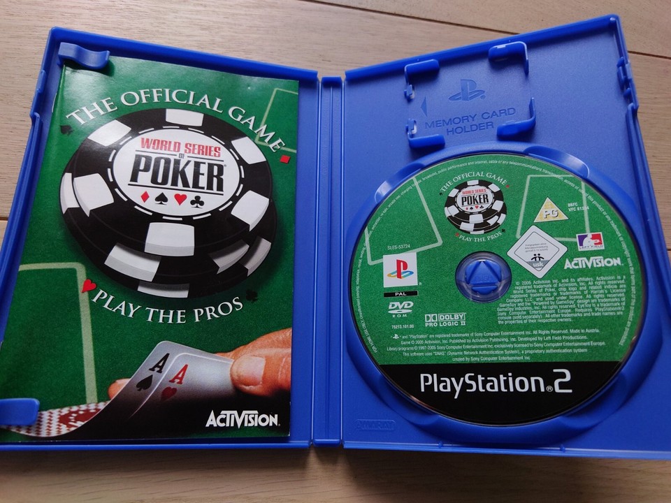 Playstation 2 WORLD SERIES OF POKER PS2 Complete with Manual | eBay UK