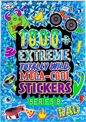 1000+ Mega Cool Stickers for Kids - Fun Craft Stickers for Scrapbooks ...
