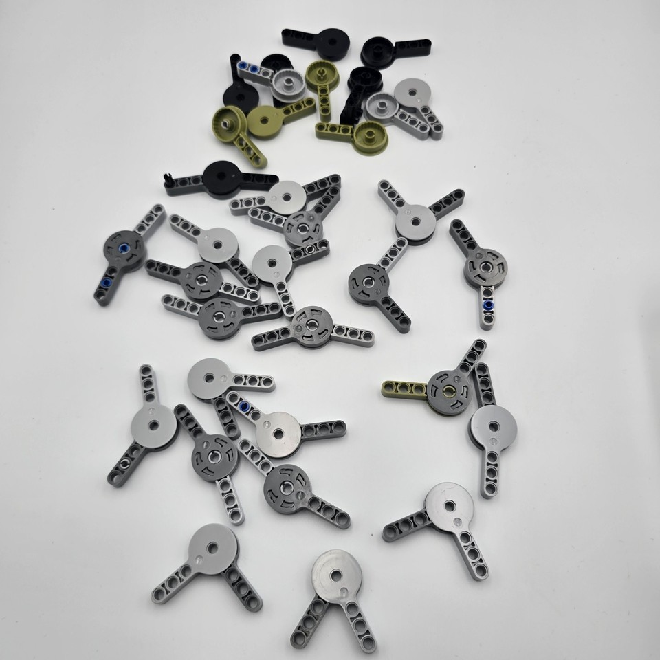 LEGO Technic Rotation Disk Set grey Bundles X22 Parts 44225 44224 LOT ...