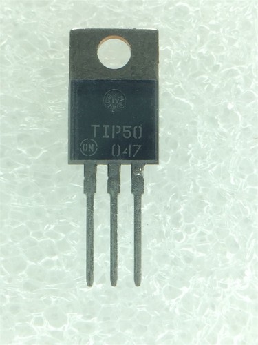 TIP50 ON SEMI TRANSISTOR NPN 400V 1A TO220AB 20 PIECES | eBay