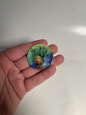 Vntg POG 1990s Ghost RIP Tombstone Cemetery Milk Bottle Cap Spider ...