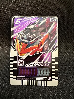 RT3-006 R Machwheel - Kamen Rider Gotchard - Ride Chemy Trading Card US Seller | eBay