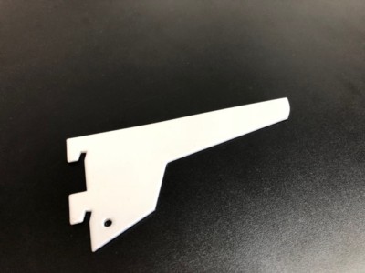 Wall Strip Brackets-White-150mm Brand New for 40mm pitch wall strips ...