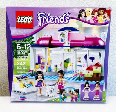 NEW LEGO Friends 41007 Heartlake Pet Salon 2013 Retired SEALED Emma ...