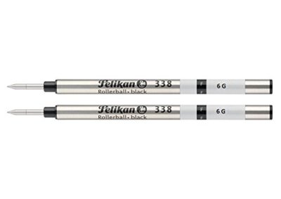 Pelikan 338 Fine Rollerball Refill - Black (Pack of 2) - 908483 - New ...