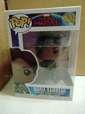 Funko POP! Marvel Captain Marvel Vinyl Figure MARIA RAMBEAU #430 | eBay