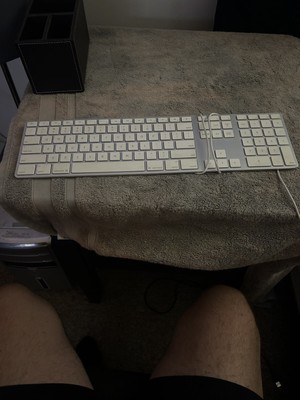 VINTAGE APPLE KEYBOARD 2007 WORKING 376329856773 | eBay