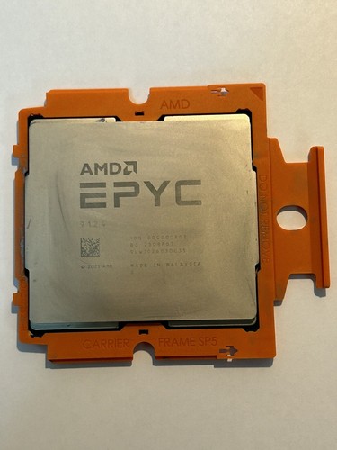 AMD EPYC 9124 Server Processor 3.0GHz/3.7GHz, 16 Cores Socket SP5 Tray ...