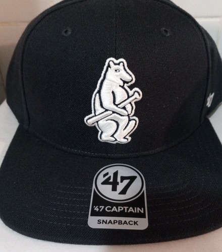 Chicago CUBS '47 Captain MLB Coop Snapback Hat Navy | eBay