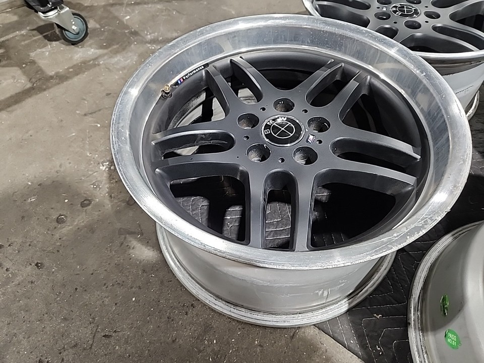 BMW E38 E34 E31 NOT OEM 5x120 M Parallel 18x9.5 18x8 Staggered Style 37 ...