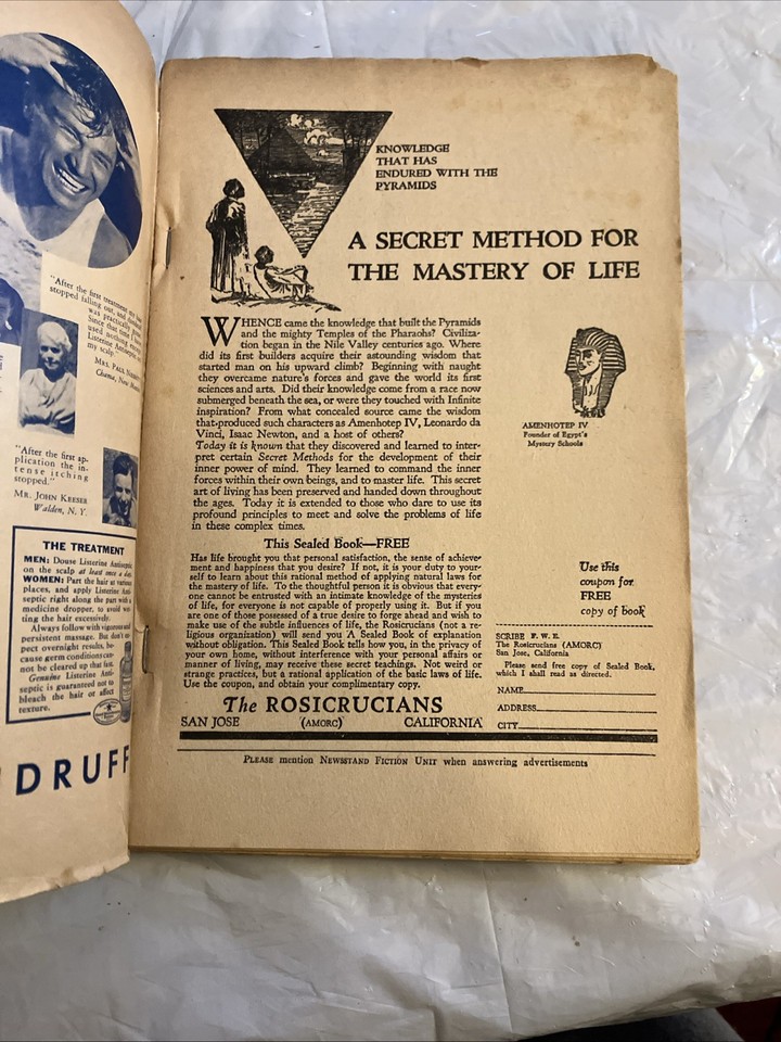 WEIRD TALES (May 1939) 160 Pages Almuric-Robert E. Howard / Art:Howard ...